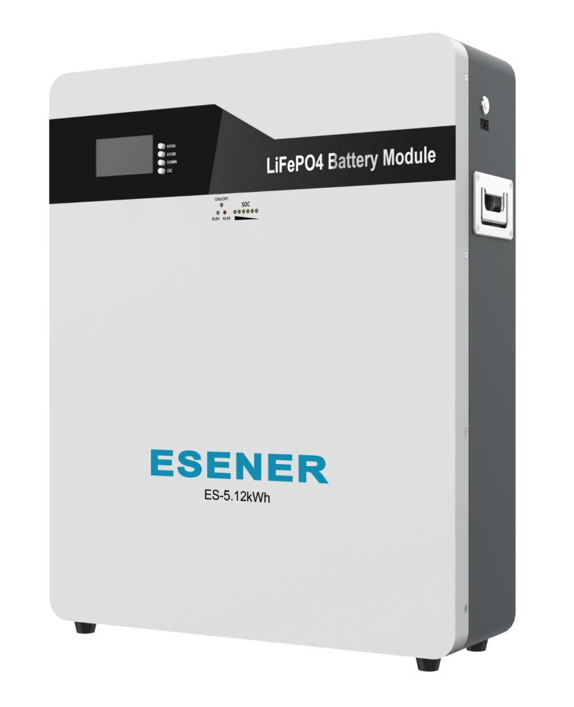 ESENER Wall Mount Lithium Battery 5.12v 5.12kwh 100Ah (NEW) · ESENER